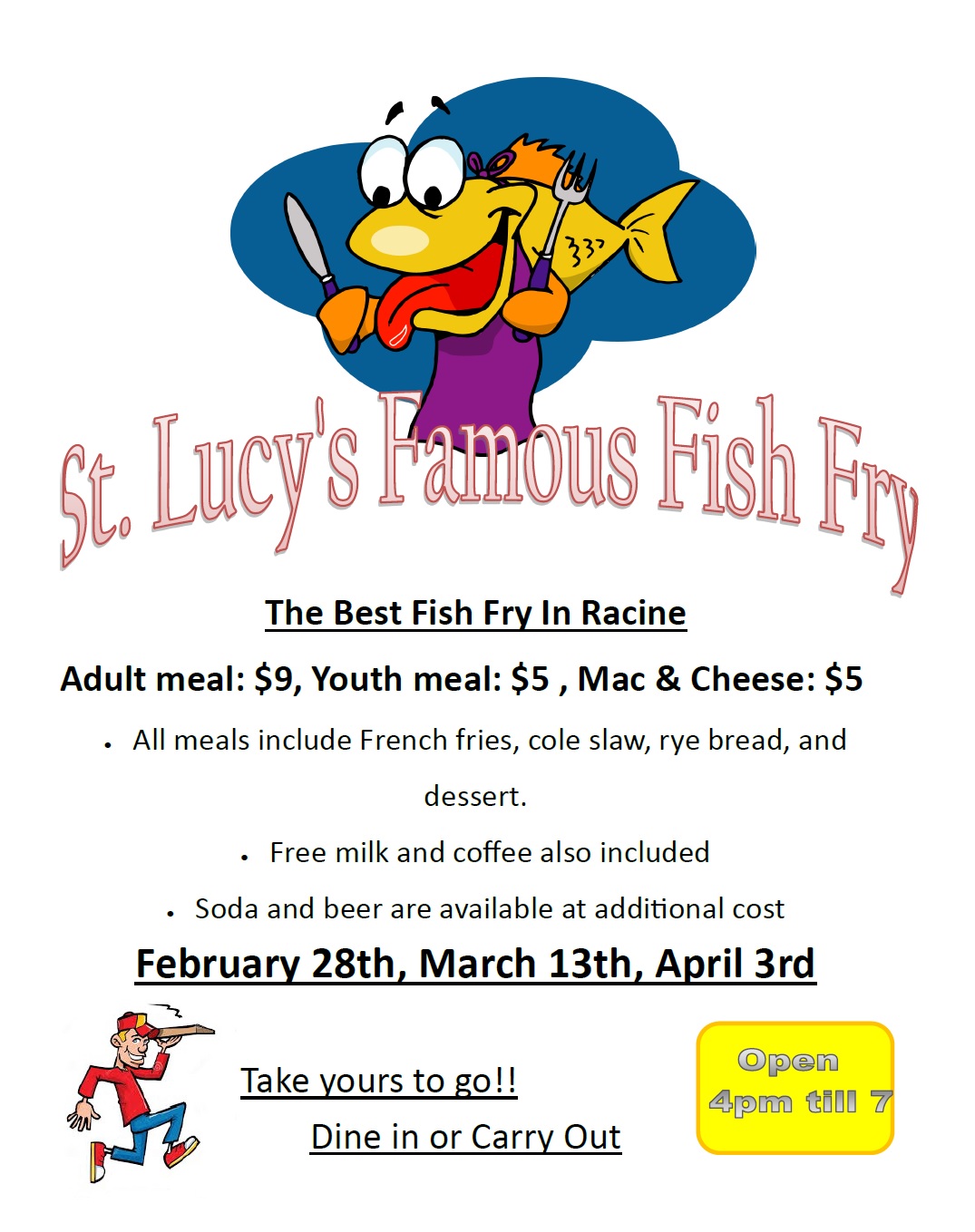 St. Lucy Fish Fry | Saint Lucy Catholic Church