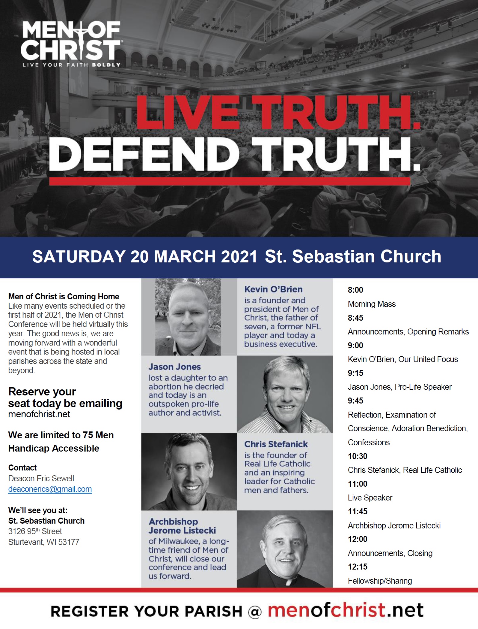 Catholic Men’s Group Program | Saint Lucy Catholic Church